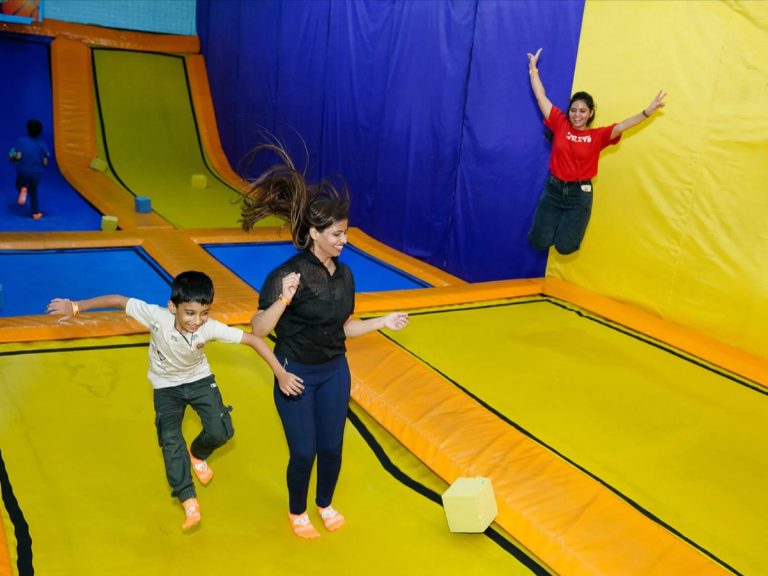 Top 7 Trampoline Parks in Gurgaon with Ticket Price, Reviews & Photos