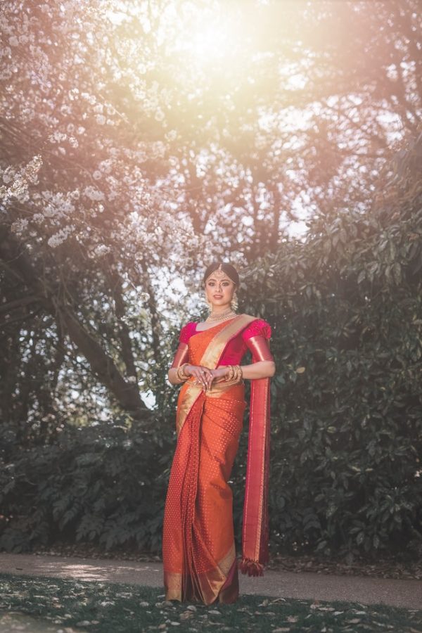 107 Saree Poses For Girls For Photoshoot (Images, Description)